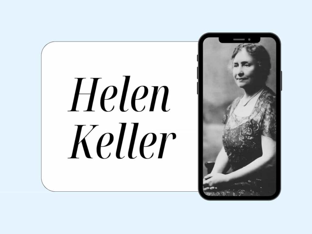 Helen Keller Biography In Hindi | हेलेन केलर की जीवनी - Hindi Blog